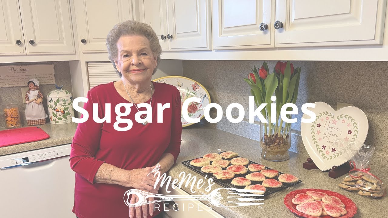 MeMe's Recipes | Sugar Cookies - YouTube