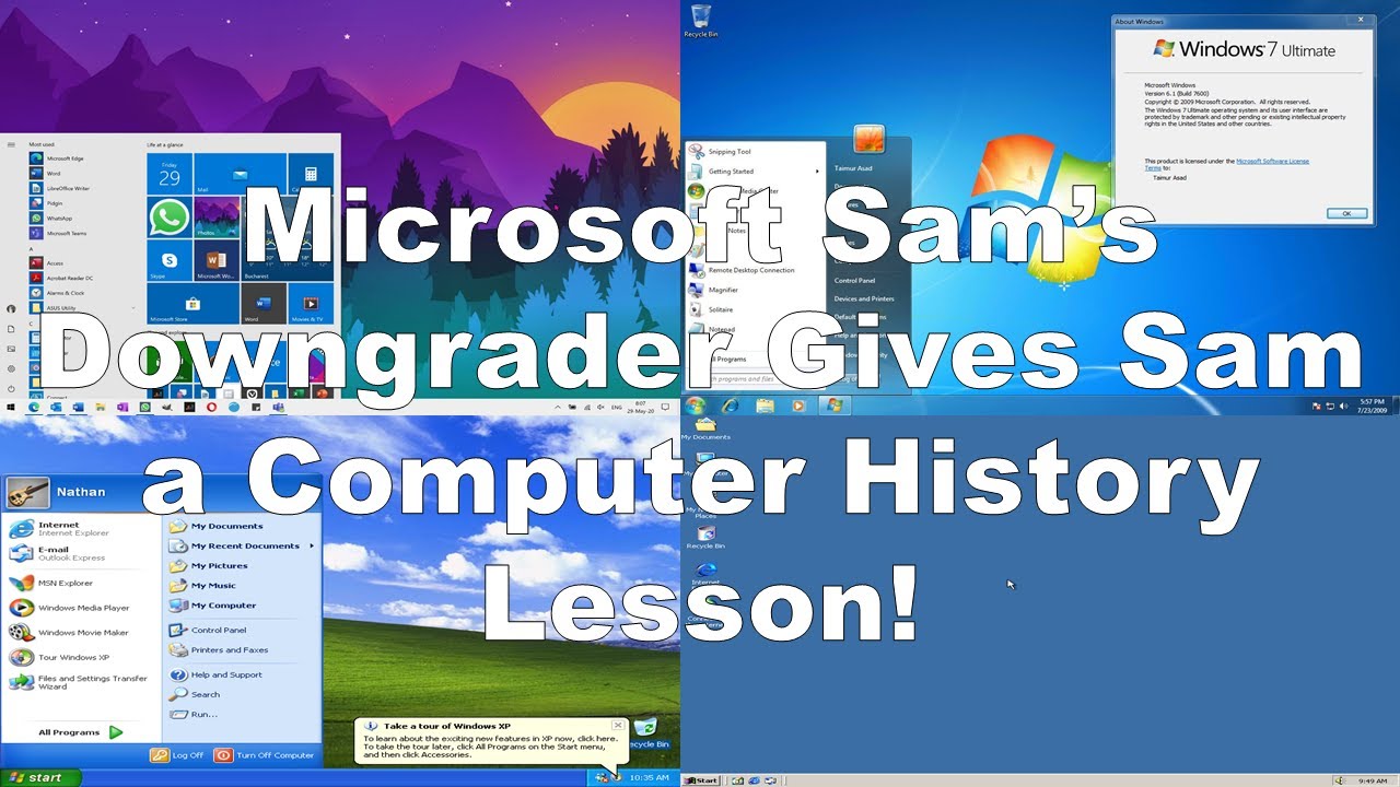 Pre-MissMadson Throwback: Microsoft Sam's Downgrader Gives Sam a ...