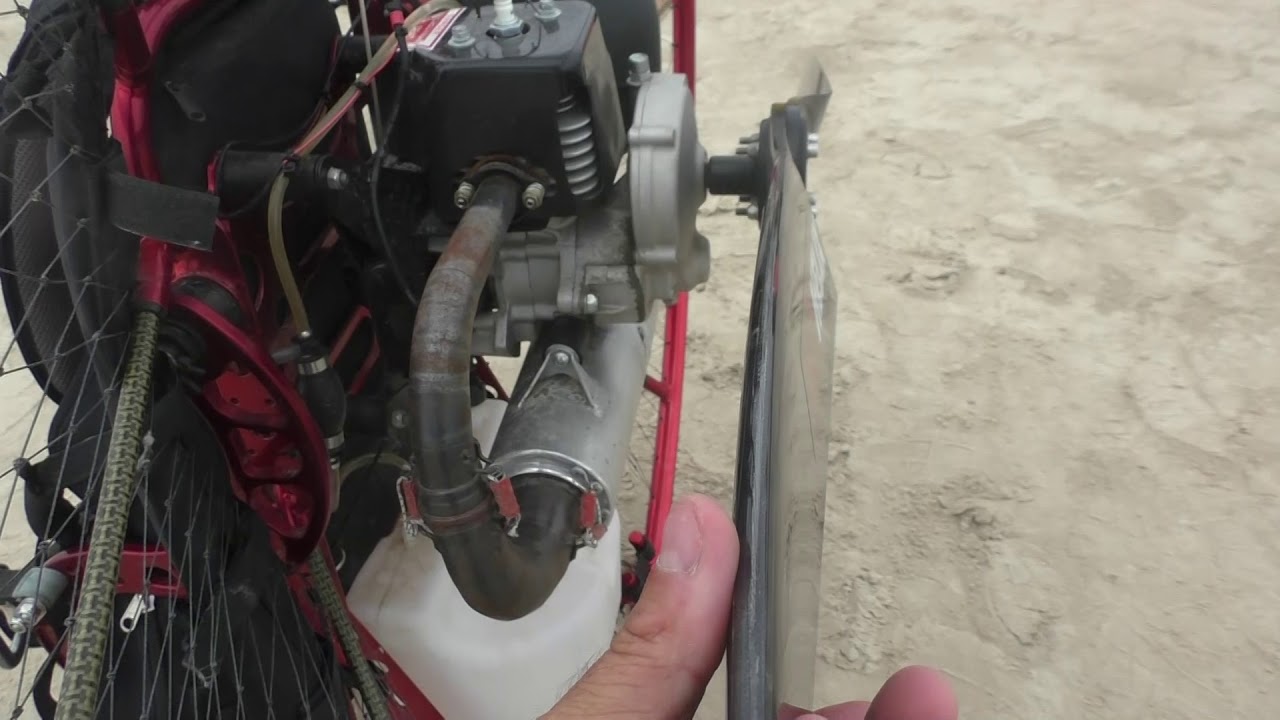 Paramotor Propeller tape FOR FLYING AT THE BEACH - YouTube