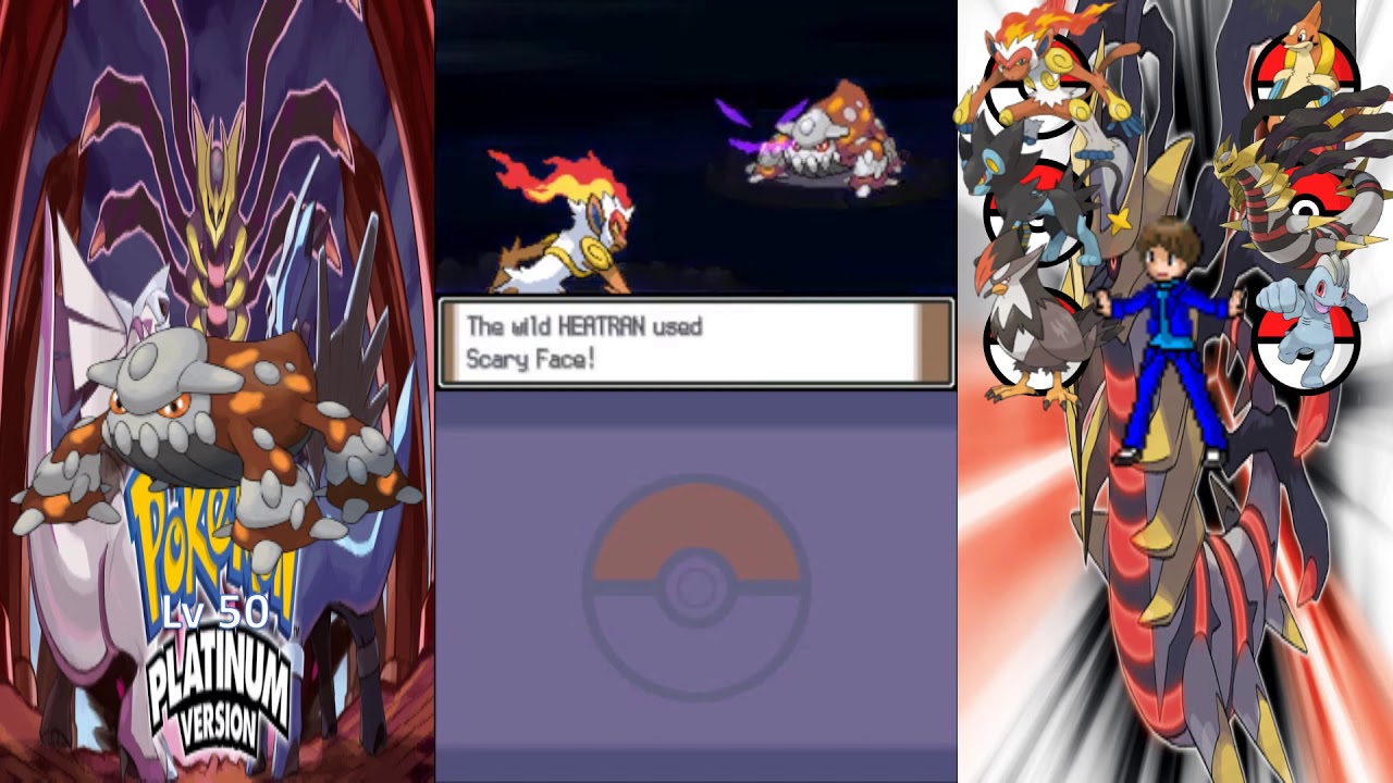 Pokemon Platinum: Part 100: Catching Heatran In Stark Mountain - YouTube