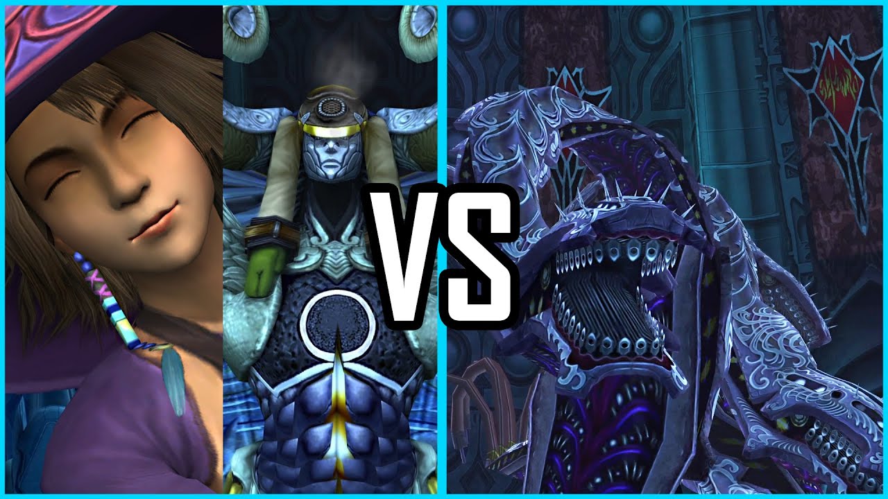 Turbo Cast Yuna & Almighty Shinra vs. Major Numerus | Final Fantasy X-2 ...