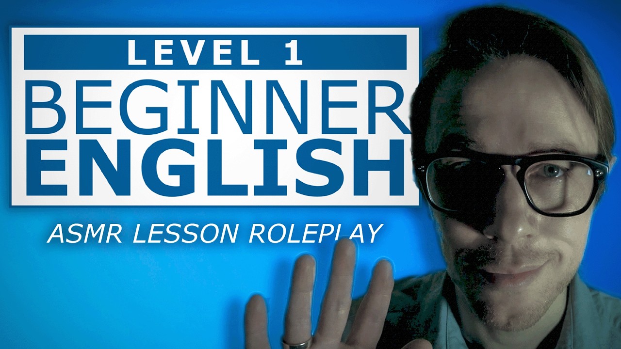 Relaxing Beginner's English Lesson ASMR Roleplay - YouTube