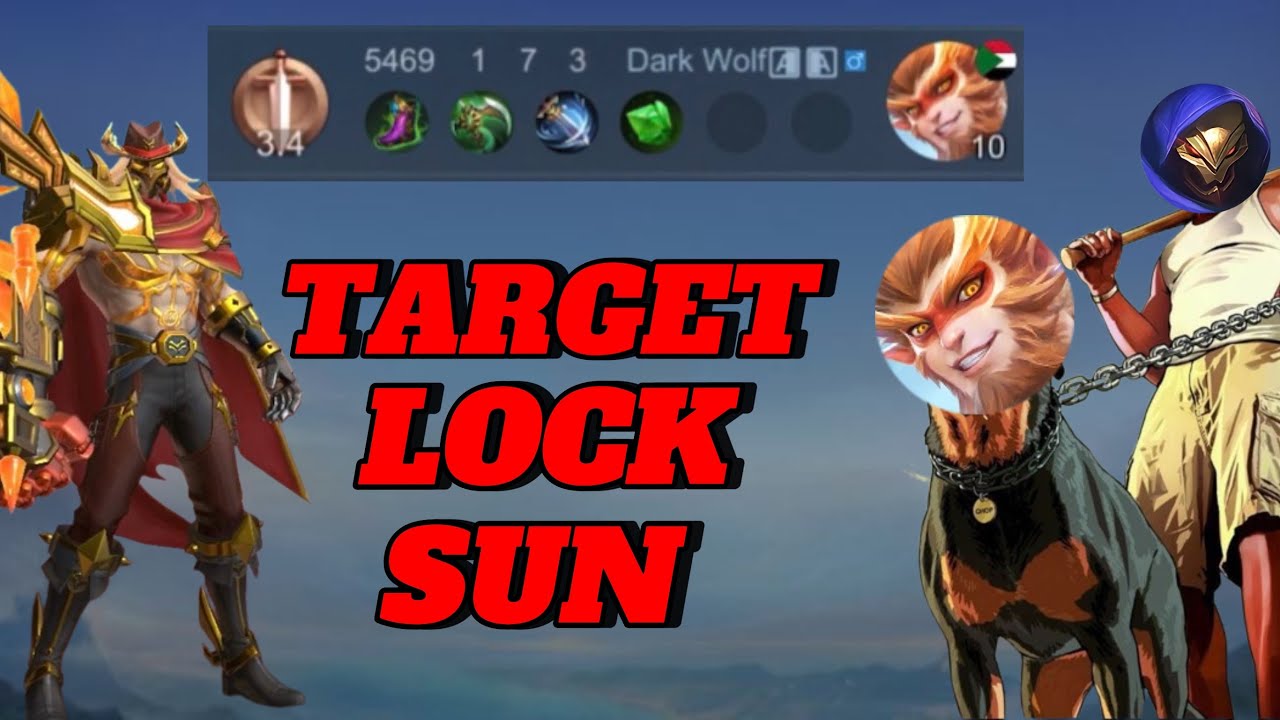 TARGET LOCK SUN ☕️ || GAMEPLAY ALDOUS || MOBILE LEGENDS || MLBB - YouTube