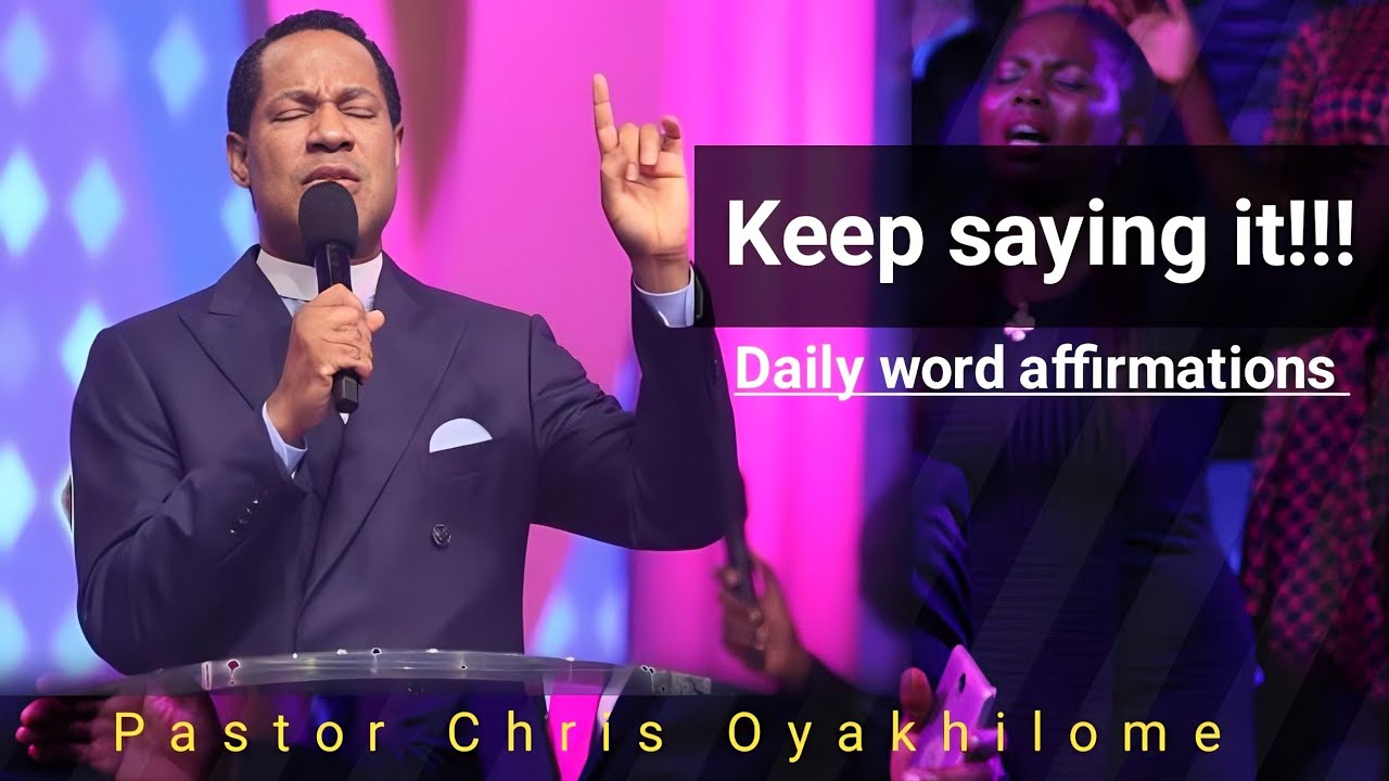 Powerful Daily Affirmations for you.//Pastor Chris inspired daily ...