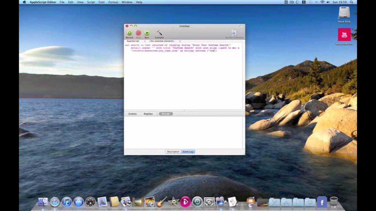 Applescript Youtube Youtube