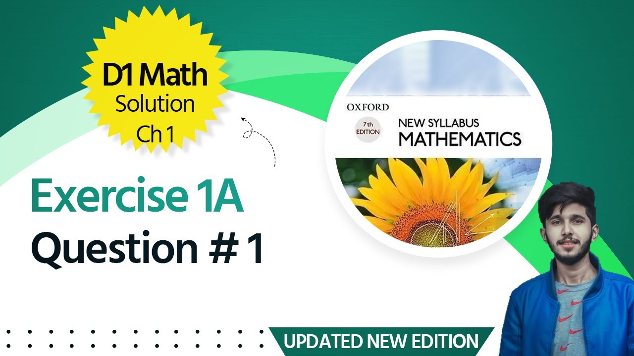 d1 ex 1a q1 - Exercise 1A Question 1 - D1 Maths Chapter 1 - d1 ex 1a q1 ...