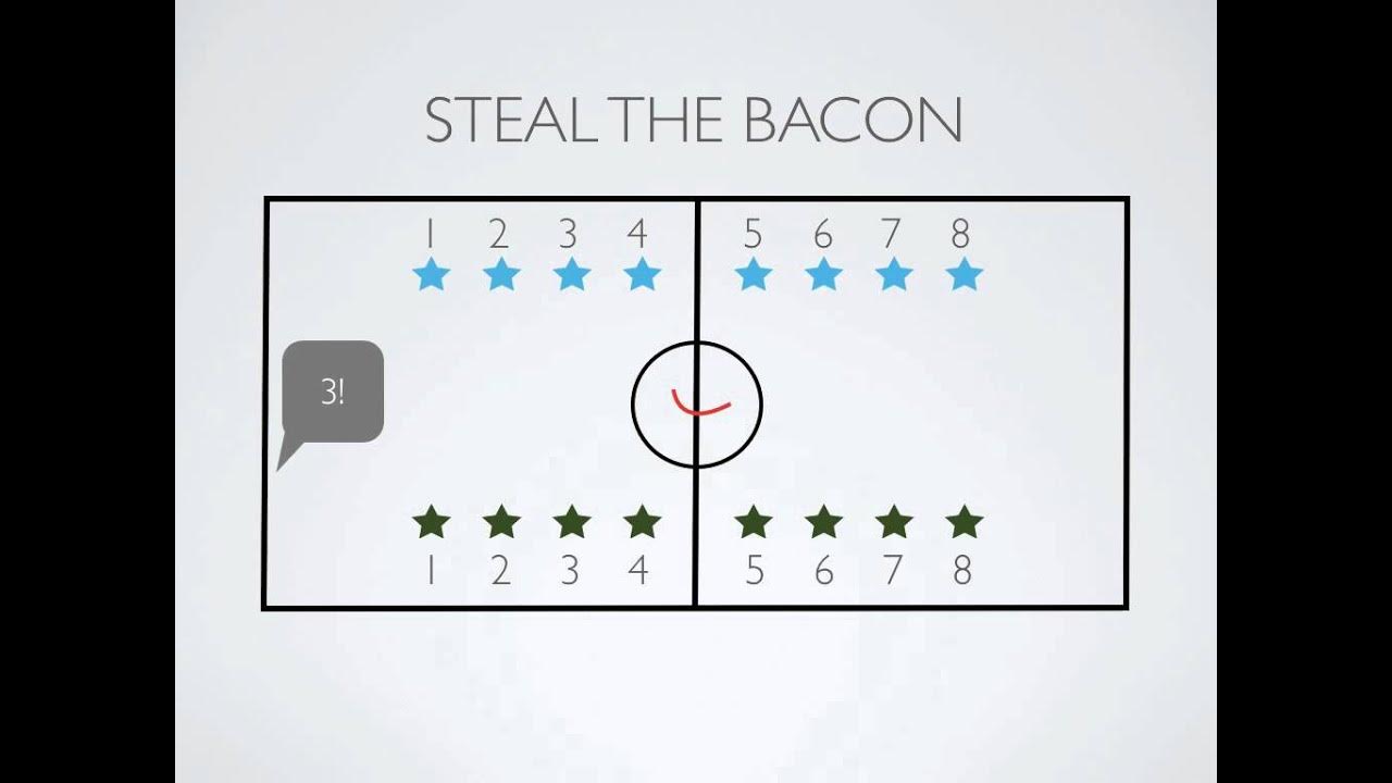 Physical Education Games - Steal The Bacon - YouTube