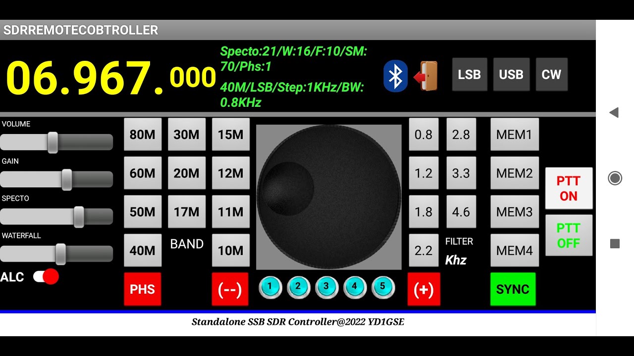 SDR STANDALONE WIRELESS BLUETOOTH REMOTE CONTROLLER - YouTube