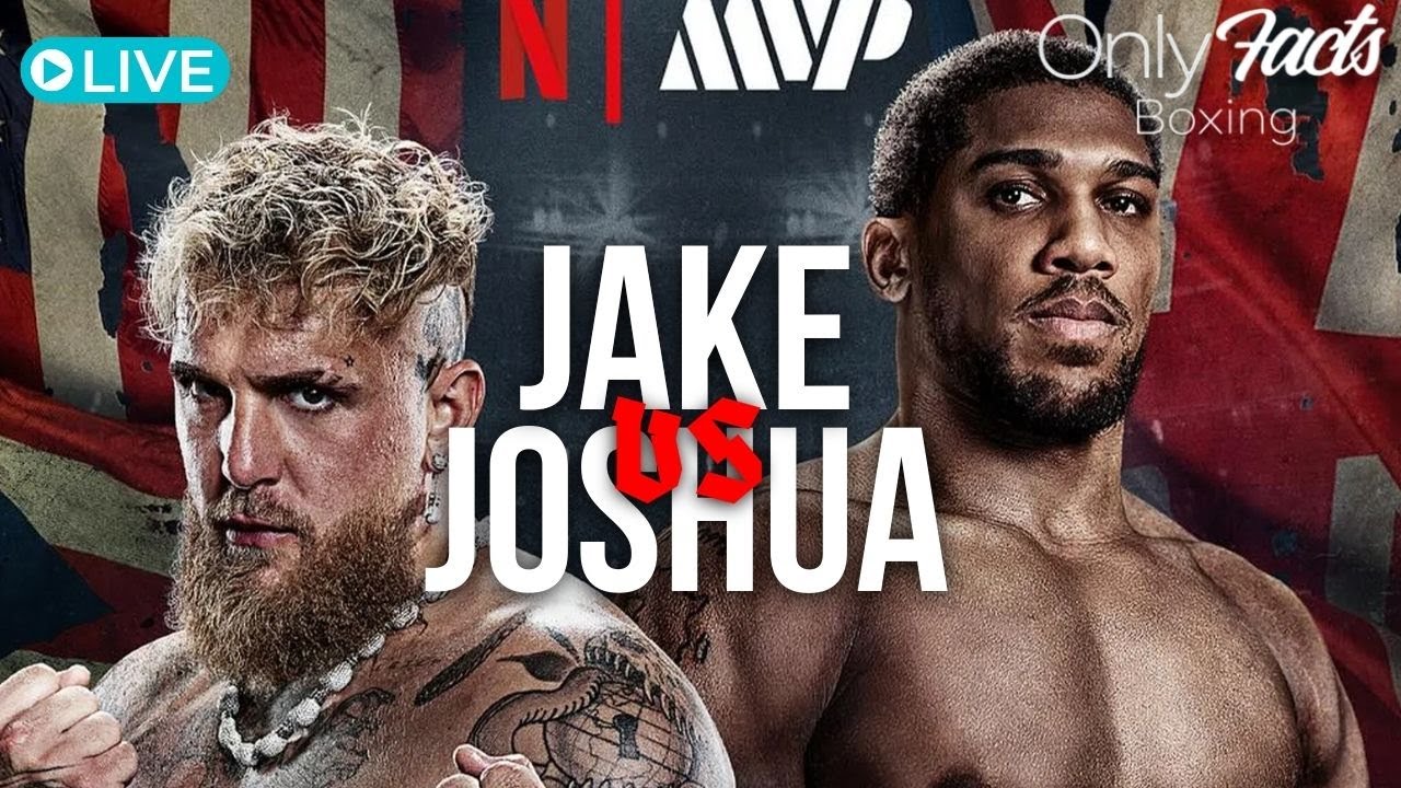 Jake Paul vs Anthony Joshua - Live Watch Along - YouTube