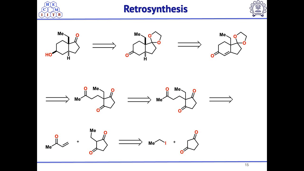 A Study Guide In Organic Retrosynthesis: Problem Solving Approach ...