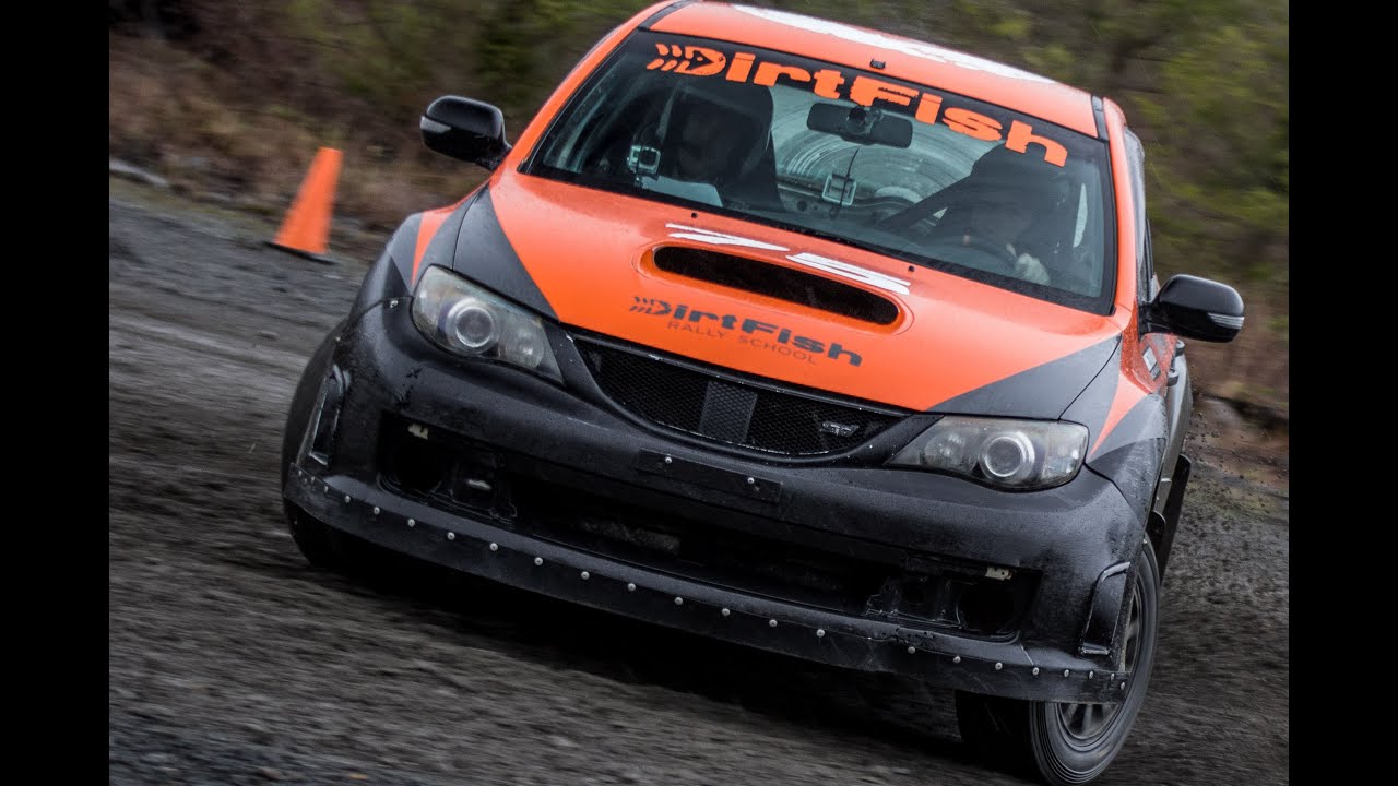 Learning How to Drive a Subaru STI in the Mud and Rain at DirtFish ...