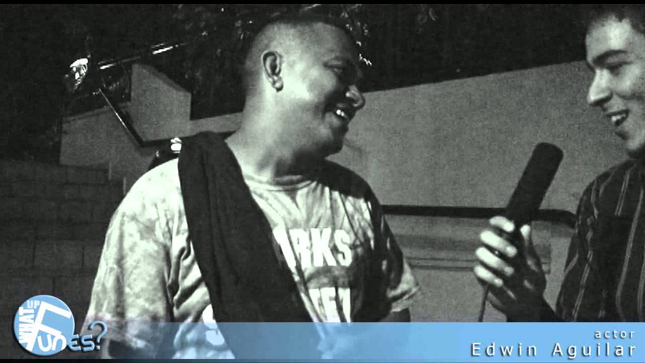 Entrevista al Actor Edwin Aguilar - Unos Pocos Con Valor - YouTube