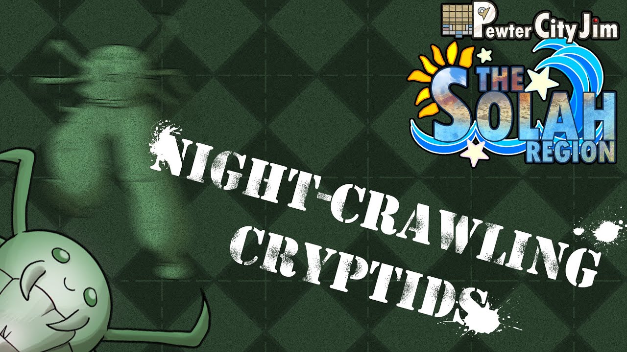 Fakémon Region: Creepy Cryptid Fakemon! TRAVELLING PANTS! - YouTube