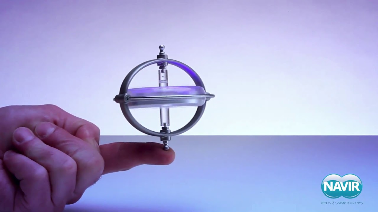 UFO светящийся механический гироскоп NAVIR - YouTube
