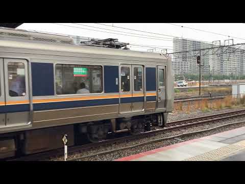 「記録走行音の録音早めに」207系S10+T17部分リニューアル普通高槻行き - YouTube