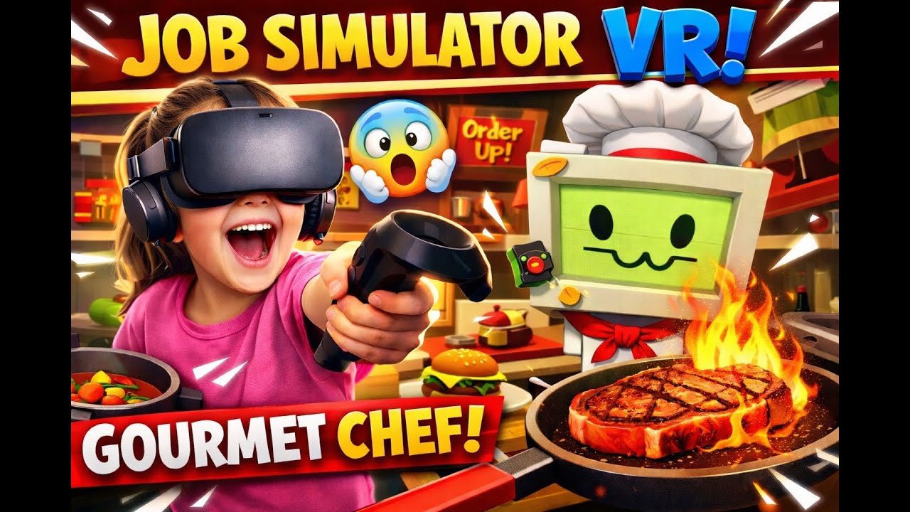 Cooking Like a PRO in VR! 🍽️ | Gourmet Chef Job Simulator - YouTube