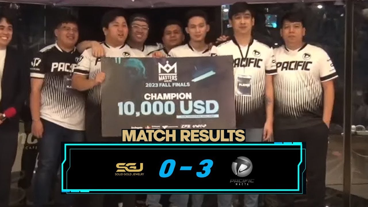 CFPH: Pacific Macta vs SGJ Reborn - GRAND FINALS | CFS MASTERS FALL ...