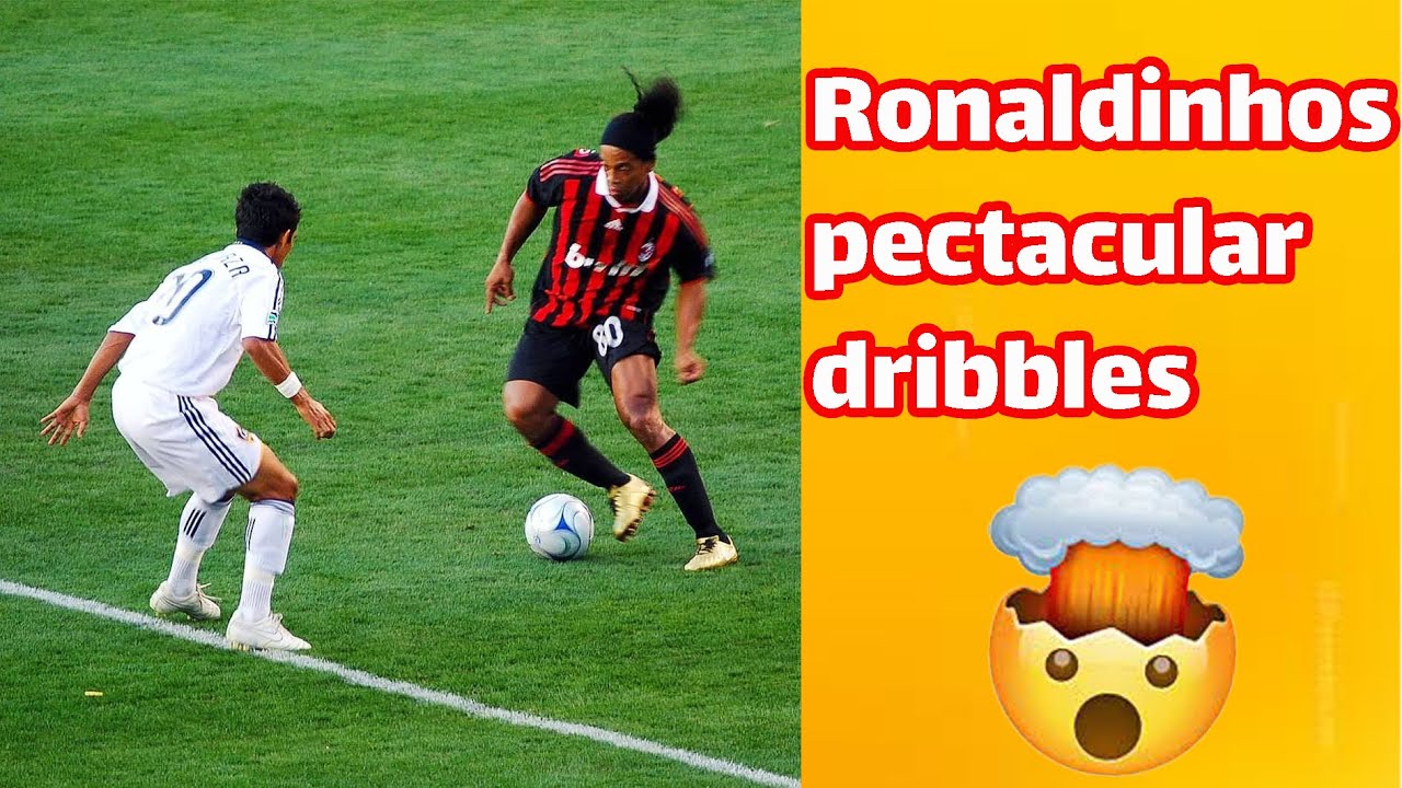 🤙🤯😨 Ronaldinho dribbles and spectacular movements - YouTube