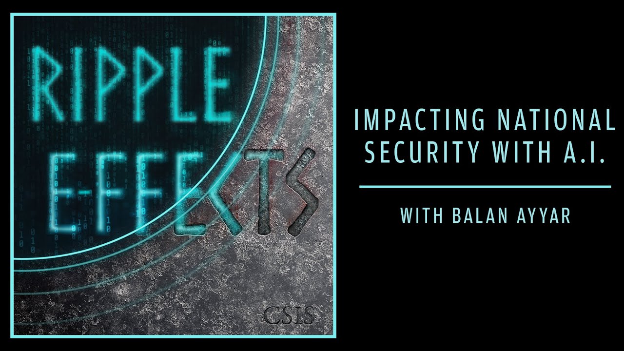 Balan Ayyar: Impacting National Security with A.I. - YouTube