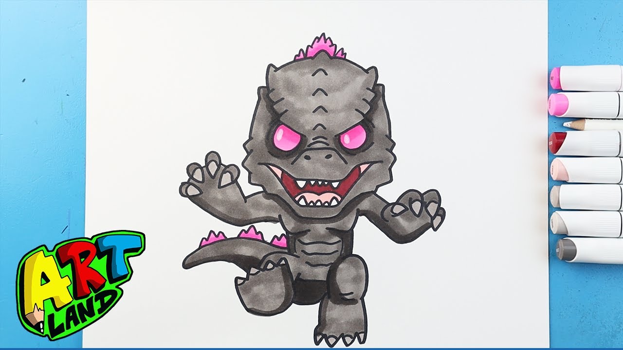 How to Draw Godzilla: Godzilla x Kong - YouTube