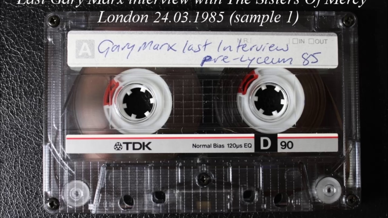 Last Gary Marx interview with The Sisters Of Mercy 24/03/1985 (sample1 ...