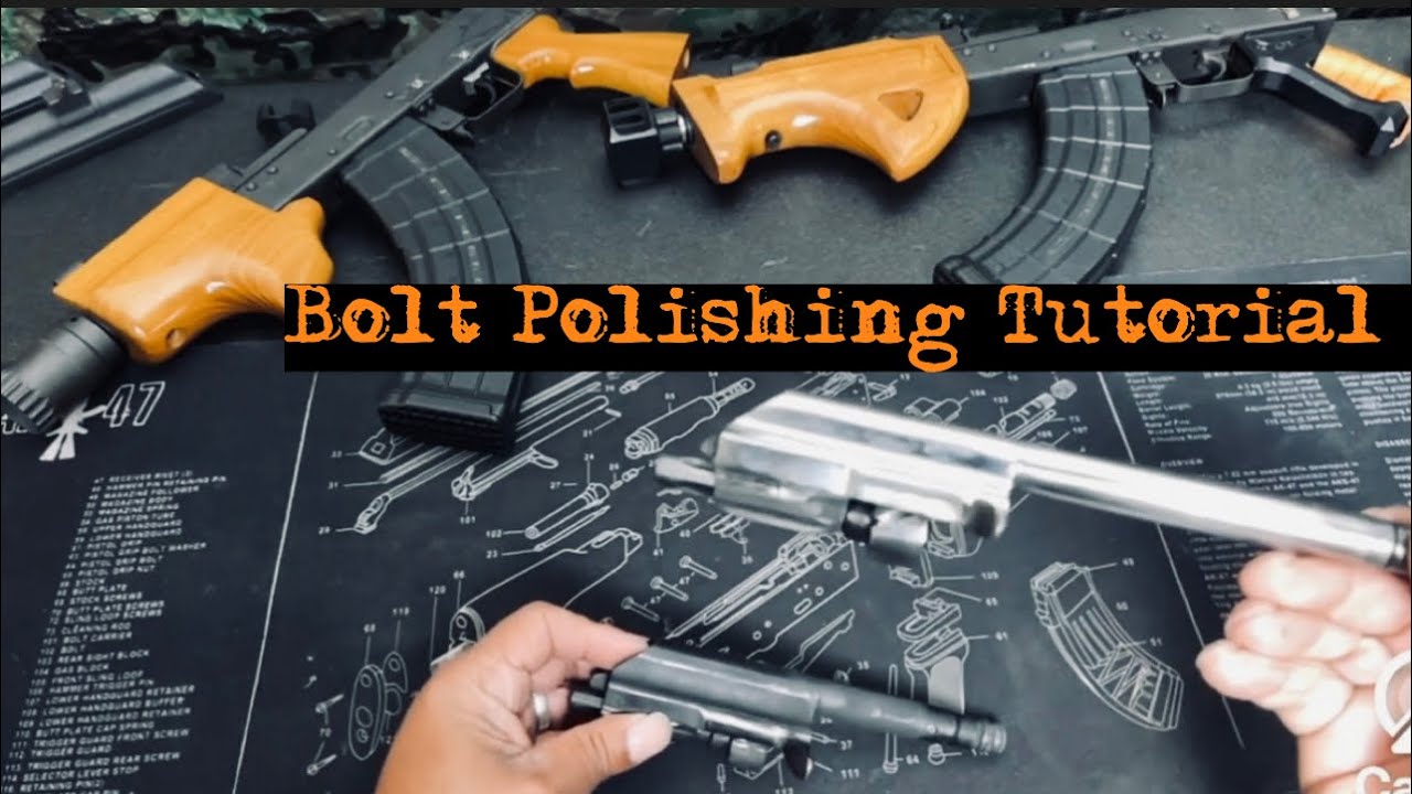 Micro Draco Bolt Maintenance How to Polish Your Bolt For A Smooth ...