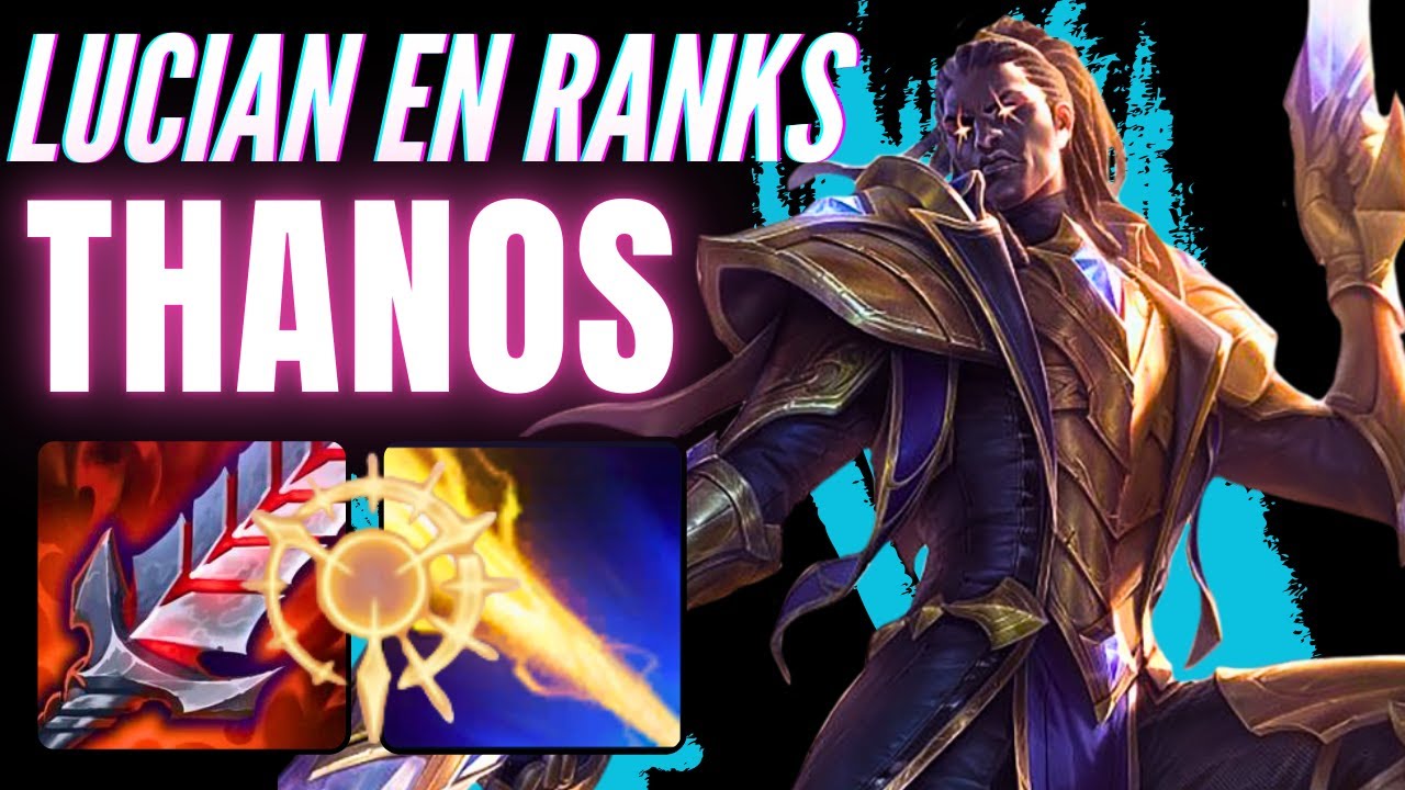 😱¡PIENSAN QUE TROLLEO al usar el *LUCIAN en MID* hasta que VEN SU DAÑO ...