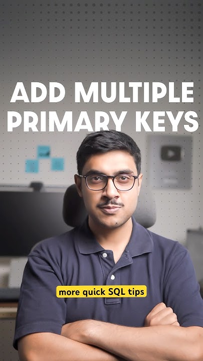 Can ONE Table Have MULTIPLE Primary Keys? | SQL Interview Question ...