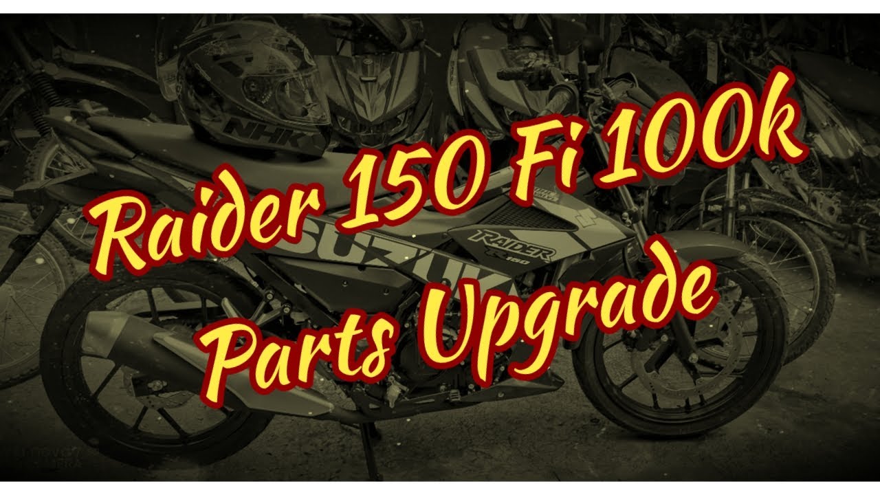 Raider 150 Fi 100k worth of Upgrade (Big Bike Set Up) - YouTube