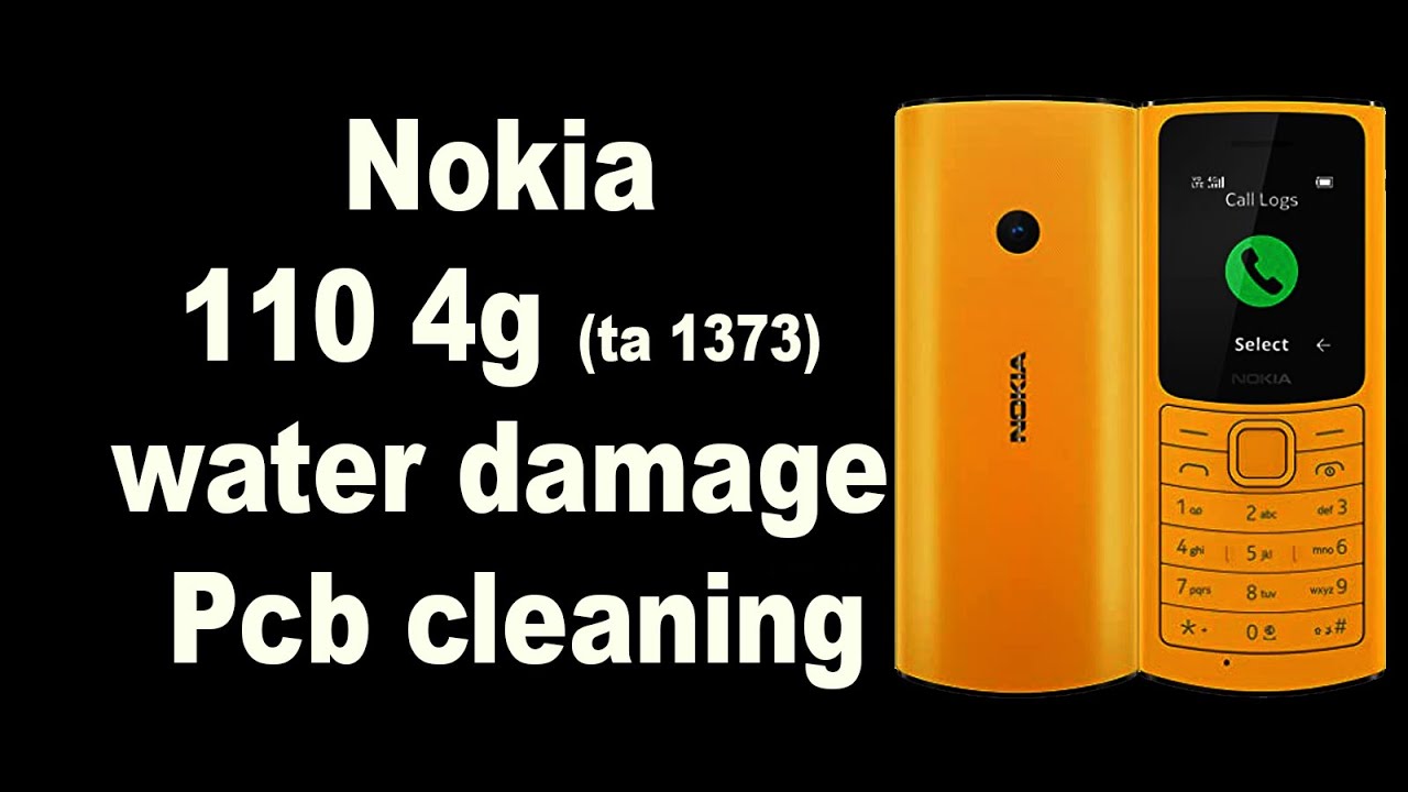 Nokia 110 4g disassembly | Nokia 110 4g (ta 1373) water damage Pcb ...