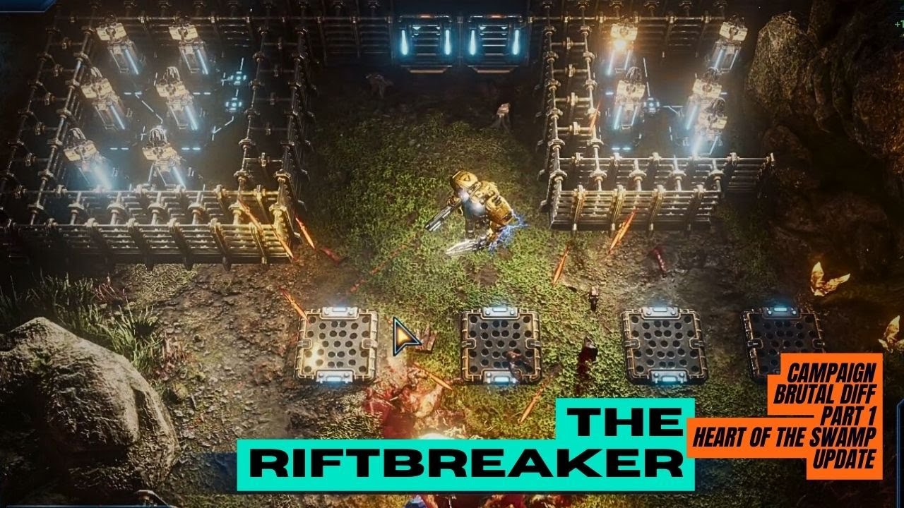 The Riftbreaker Gameplay | Campaign Brutal Part 1 | Early Base Defend ...