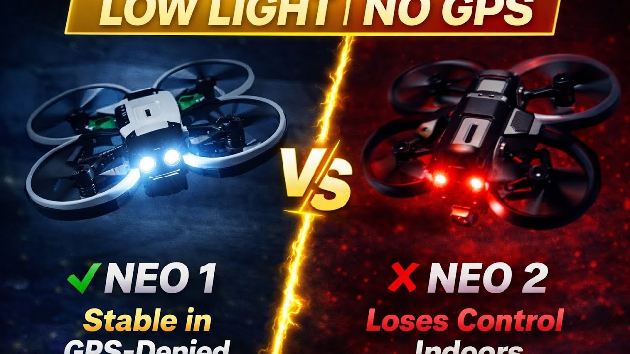 Neo 1 vs Neo 2 – Low-Light Indoor Flight Test (GPS-Denied Results ...