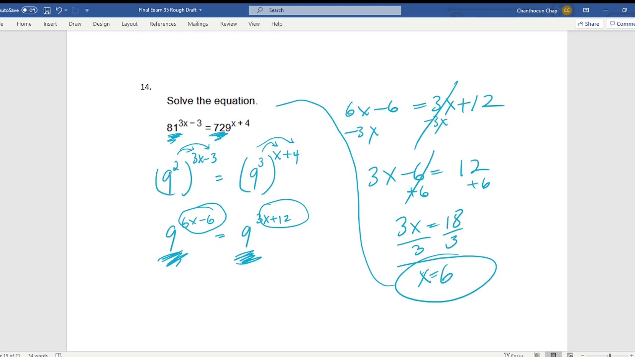 Math 35 Review for Final Part 2 - YouTube