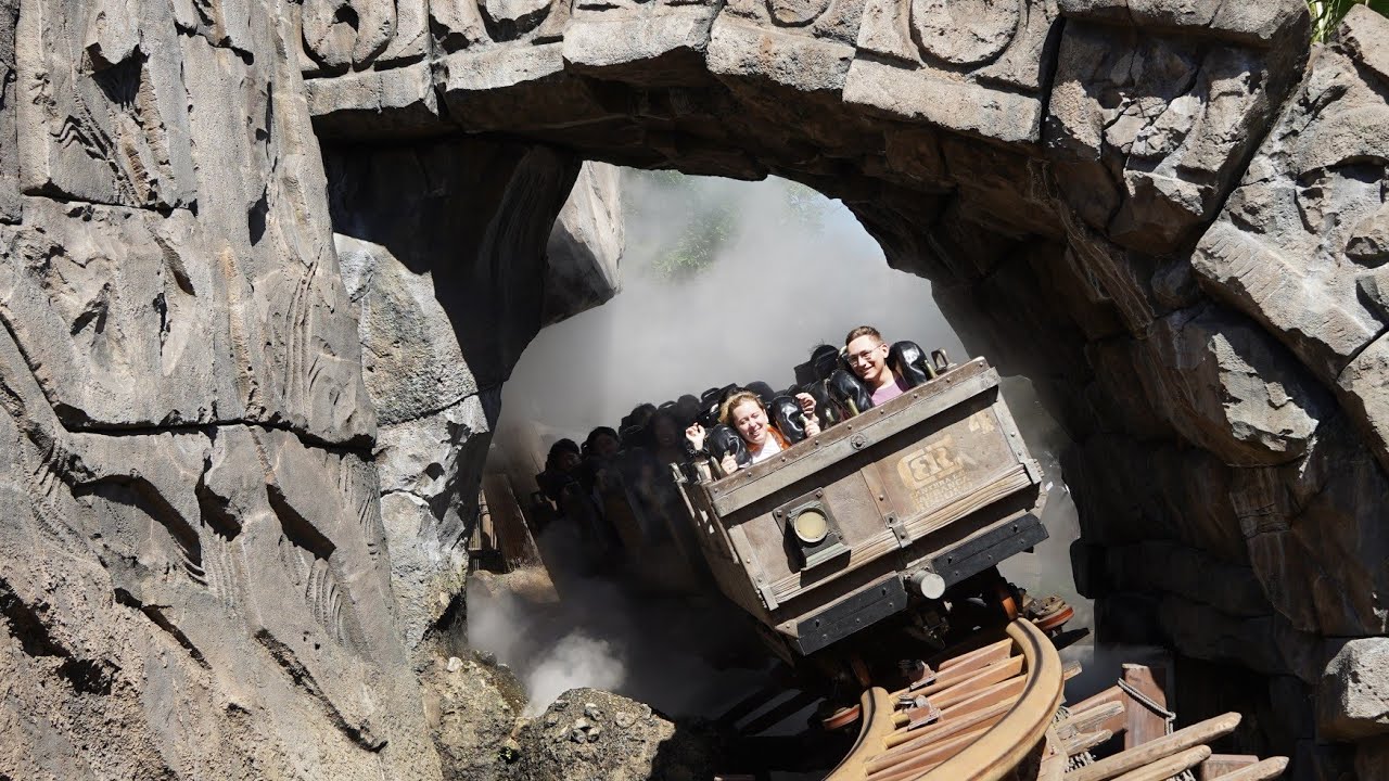Raging Spirits - Tokyo DisneySea - Crazy Rollercoaster with Looping ...