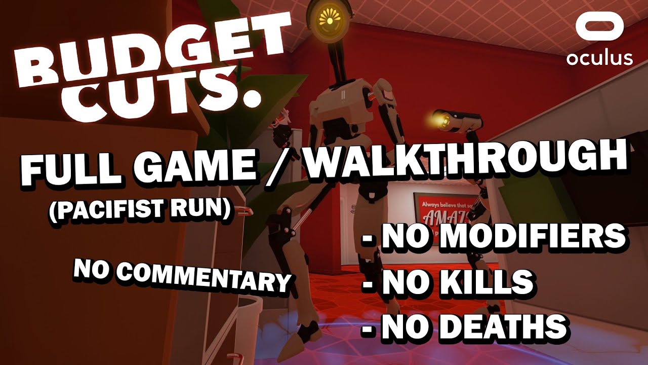 Budget Cuts | Full Game / Walkthrough | No Modifiers, No Kills, No ...