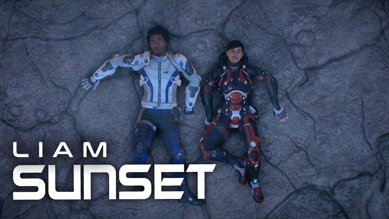 Mass Effect Andromeda: Liam Romance - Sunset - YouTube