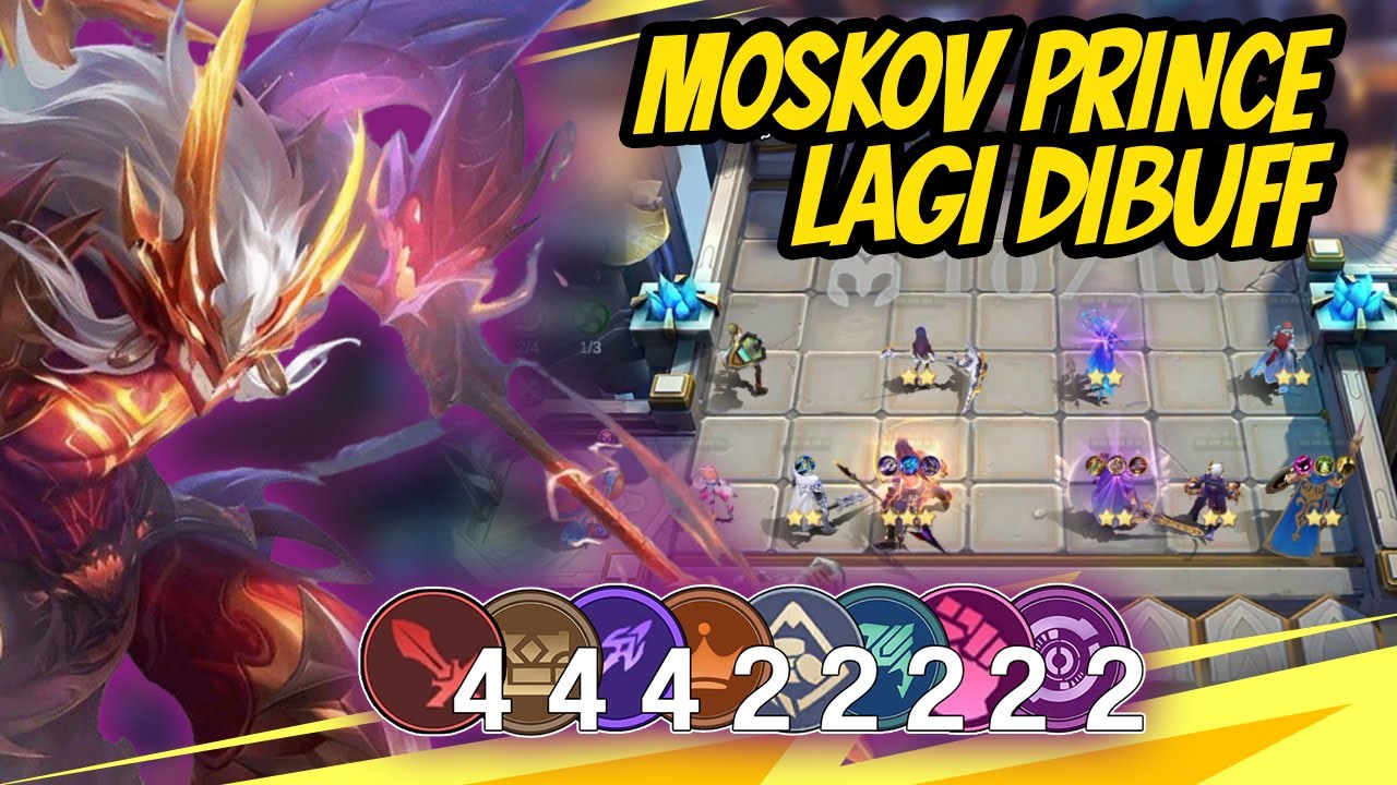 COMBO MOSKOV PRINCE MENGAMUK - Eva skill 1 Kombinasi 8 Synergy Magic Chess Mobile Legend - YouTube
