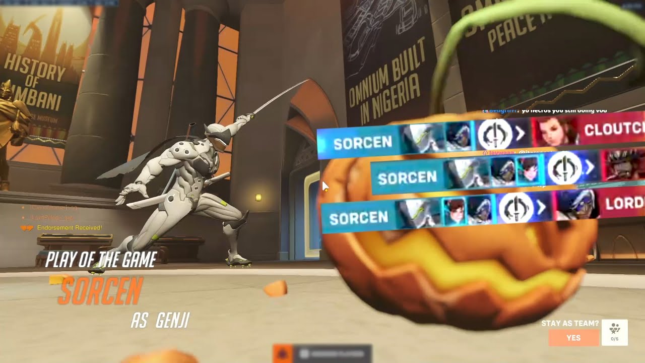 GENJI SECRET BUFF - NECROS! POTG! OVERWATCH 2 SEASON 4 TOP 500 - YouTube