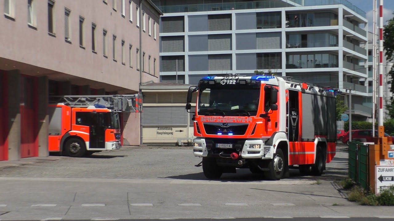 (Grüße/Einsatzstorno) 2* Kurzzug BF Linz HFW - YouTube