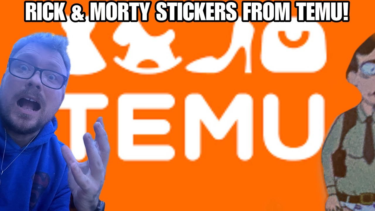 Rick & Morty Stickers On Temu! #temu #code #coupon - YouTube