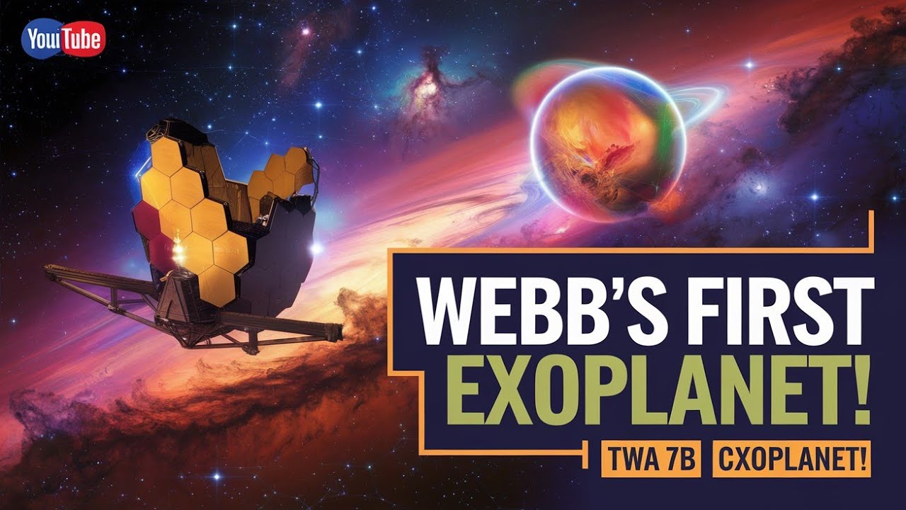 NASA’s Webb Telescope Just Found Its First Exoplanet! | TWA 7b Cosmic ...