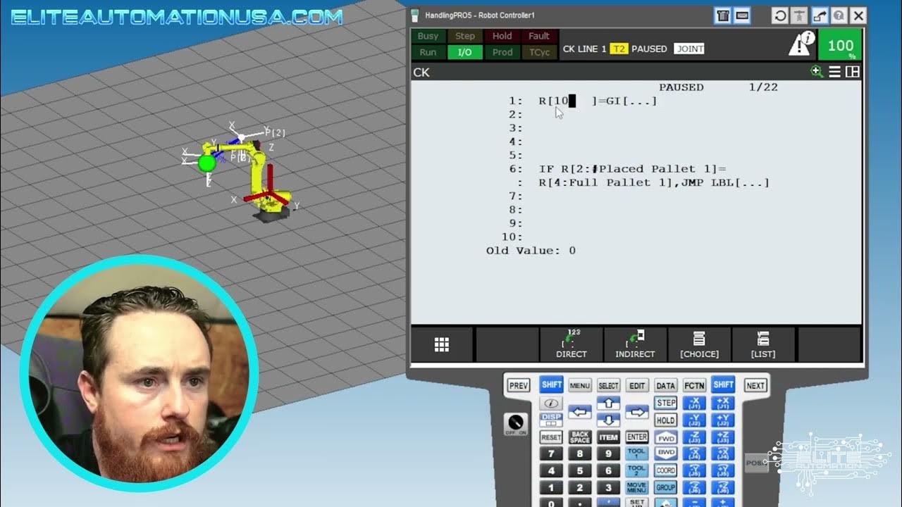 Mastering FANUC Robots: A Complete Guide to Instruction IO - YouTube