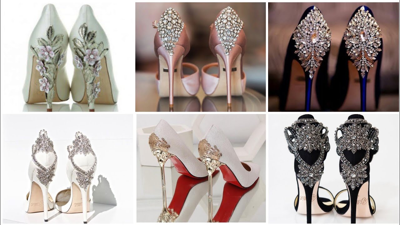 Gorgeous designs of wedding fancy high heel design 2020 - YouTube