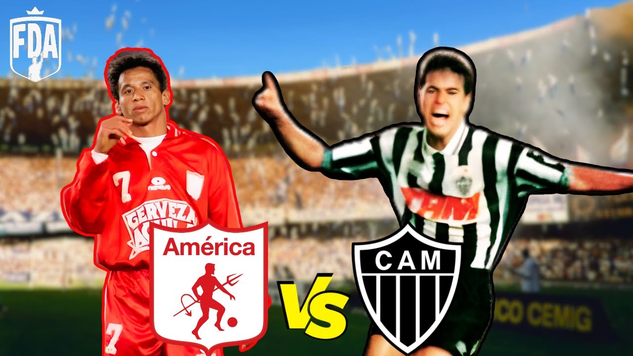 COPA CONMEBOL 1995 AMERICA DE CALI 4X3 ATLETICO MG - YouTube
