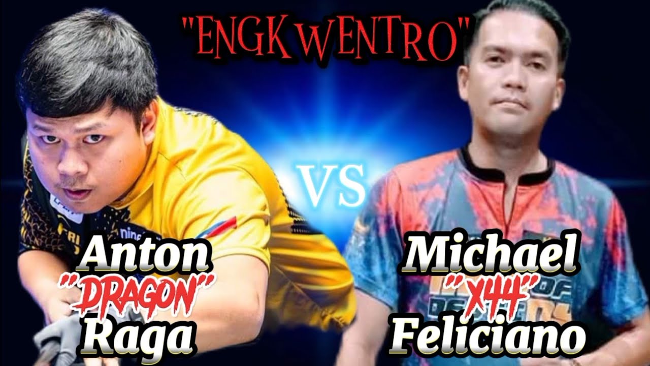 Anton "THE DRAGON" Raga 🆚 Michael "X44" Feliciano 🎱 10 BALLS PAREHAS 🎱 ...
