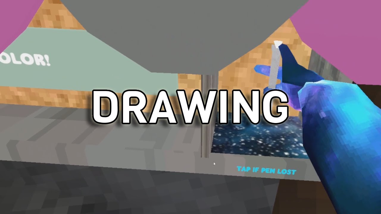 DRAWING IN GORILLA TAG - YouTube