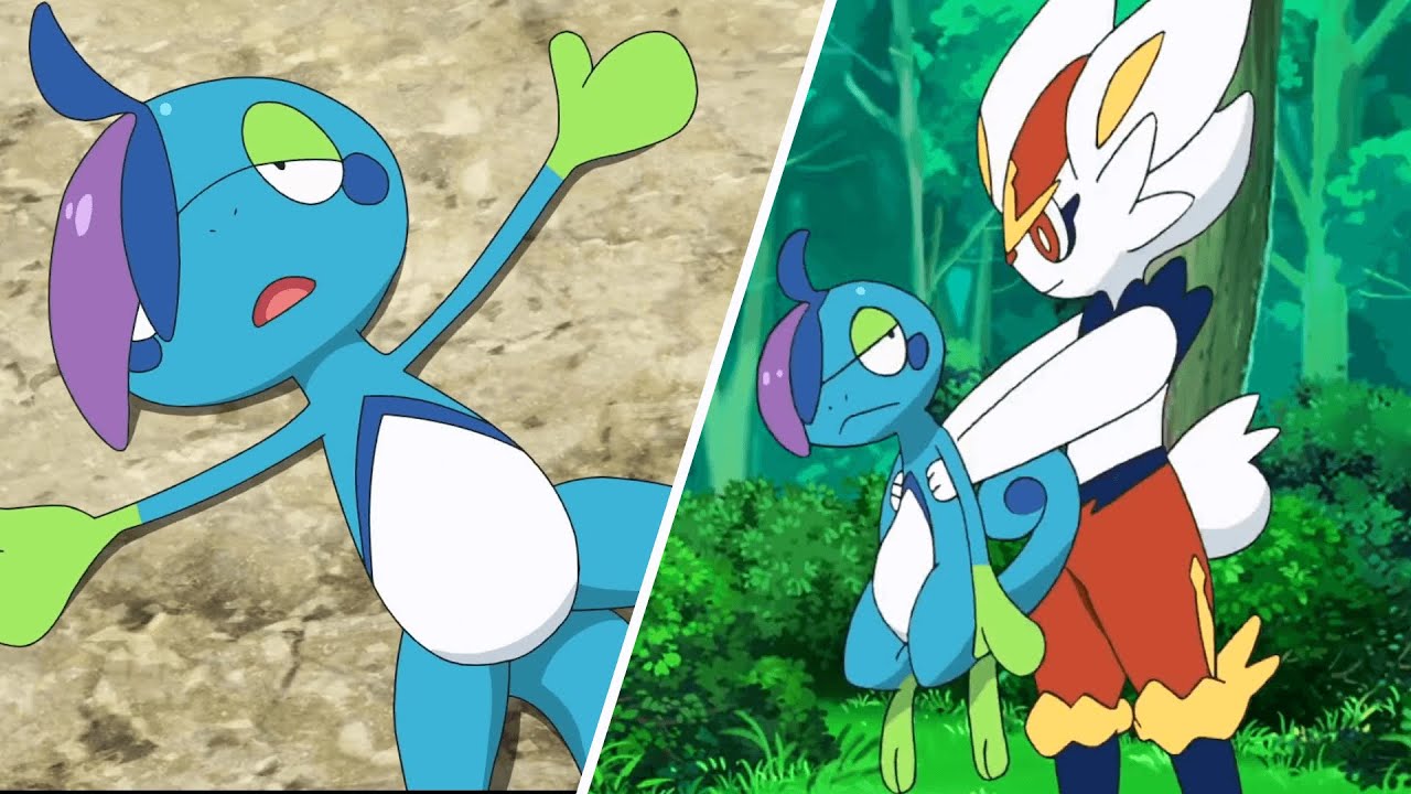 Goh's Sobble Evolves into Drizzile 「AMV」 - I am Blue - Pokemon Journeys ...