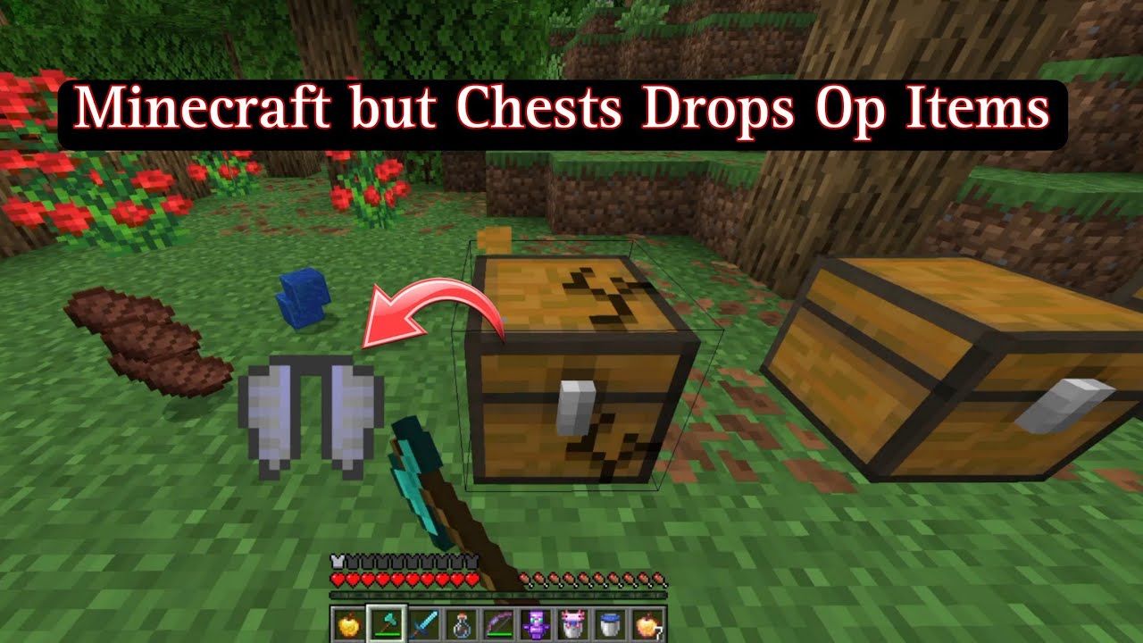 💎 Every Chest Drops OP ITEMS in Minecraft! 😱 | Minecraft OP Loot ...