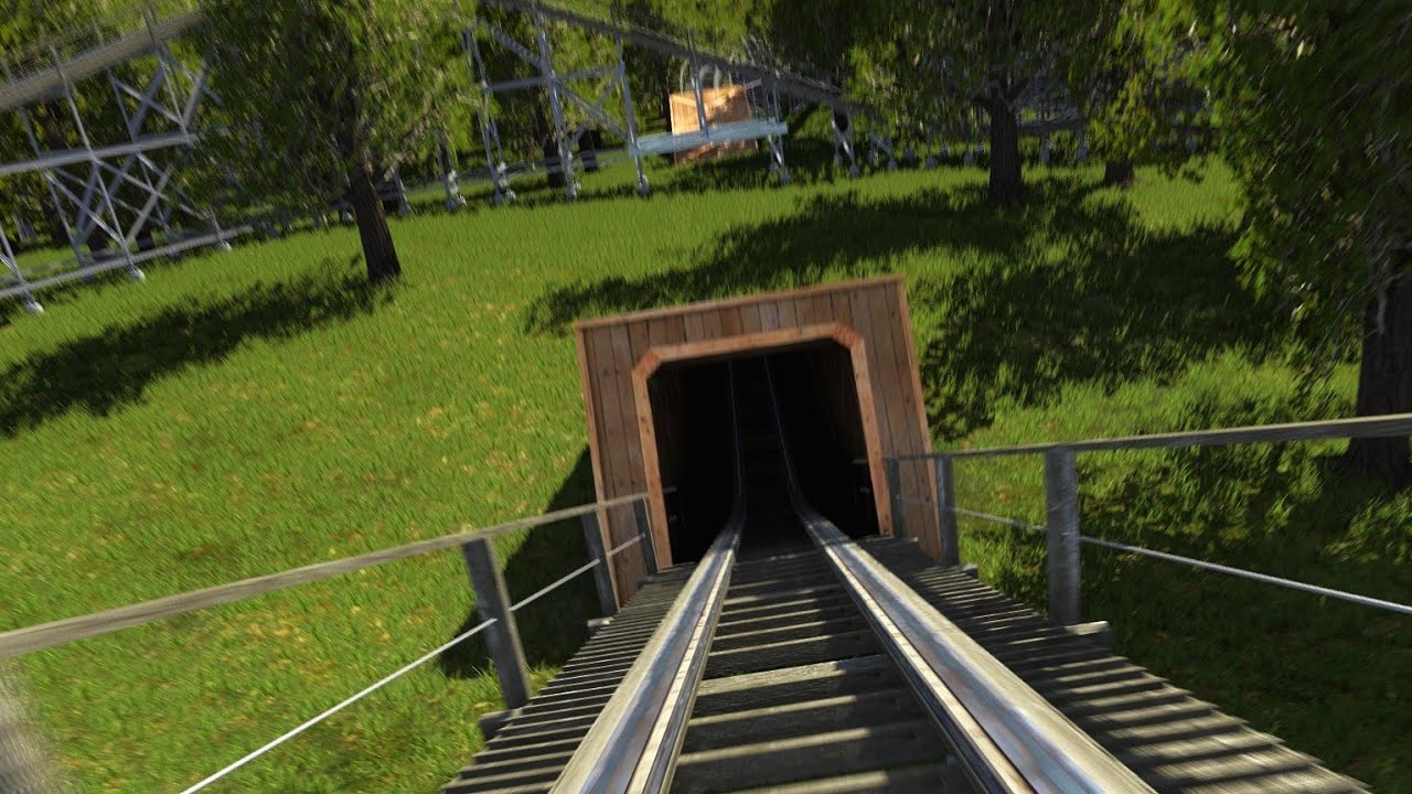 Lil' Lumberjack - C.C.I. Family Wooden Coaster - NoLimits 2 Roller ...