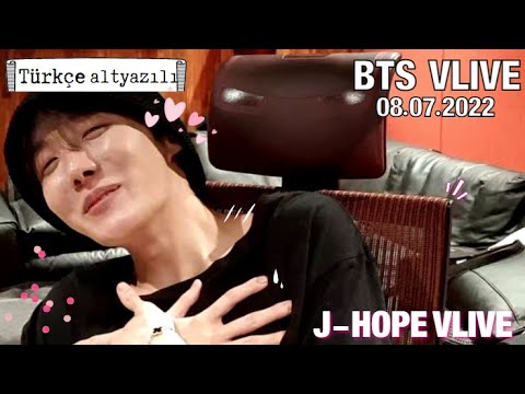J-HOPE VLIVE 2022 - 8 TEMMUZ [Türkçe altyazılı] / BTS 2022 VLİVE İZLE / BTS BAYRAM YAYINI HEHE 💜